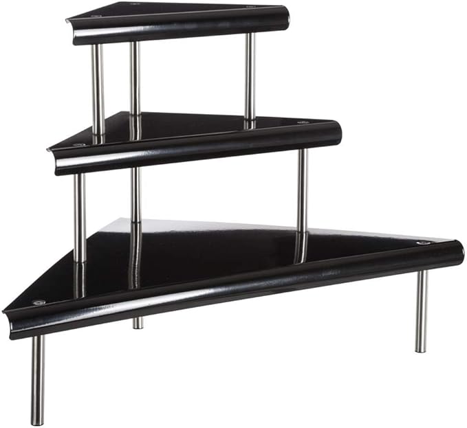 3 tier corner shelf unit - Kitchen, bathroom or office - Space-saving ...