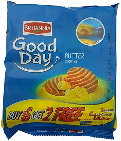 Britannia Good Day Butter - 8x90g (Pack of 10) price in UAE | Amazon ...
