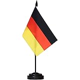 Amazon.com : ANLEY UK Deluxe Desk Flag Set - 6 x 4 Inch Miniature ...