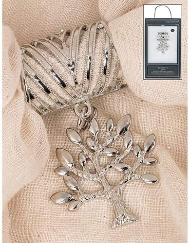 Equilibrium Scarf Ring With Dangly Tree of Life – BigaMart