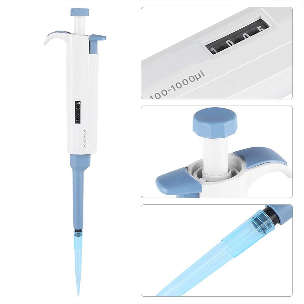 Buy S SMAUTOP Manual Pipette Pipettor Pipet, Lightweight Single-Channel ...