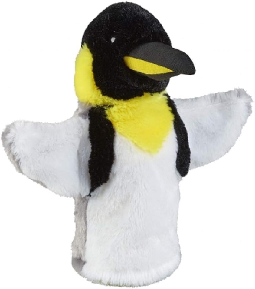 Ravensden King Penguin Plush Hand Puppet 25cm: Amazon.co.uk: Toys & Games