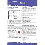 Amazon - Microsoft Teams for Office 365 Quick Reference Guide (Cheat ...