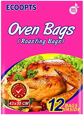ECOOPTS Turkey Oven Bags Large Size Oven Cooking Roasting Bags for ...