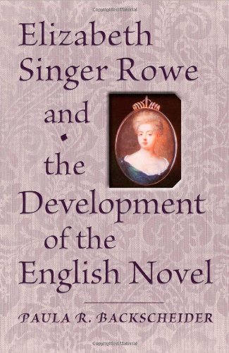 Amazon.com: Elizabeth Singer Rowe and the Development of the English ...