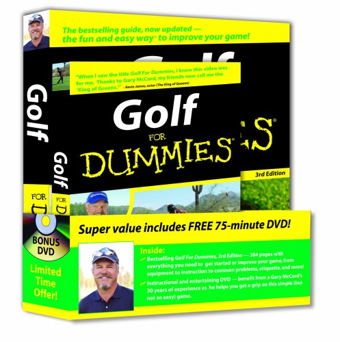 Golf For Dummies, DVD Bundle: McCord, Gary: 9780470461662: Amazon.com ...