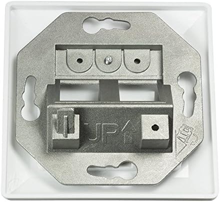 odedo Empty Socket Junction Box for 2 Keystone Modules Flush-Mounted ...