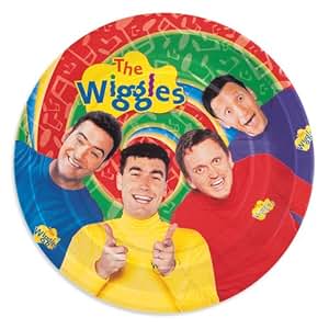 Amazon.com: The Wiggles Birthday Party Paper Plates: Toys & Games