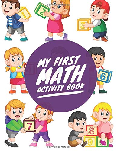 My First Math activity Book: Ages 2-4, Math Activity Book, Number ...