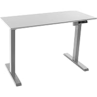 TechOrbits Adjustable Standing Desk – 47 x 24 Inch, Motorized Electric ...