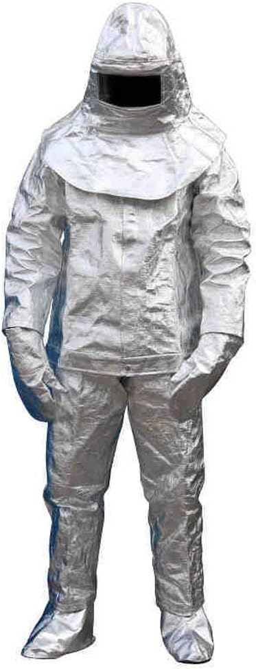 Thermal Radiation 1000 Degree Heat Resistant Aluminized Suit Fireproof ...