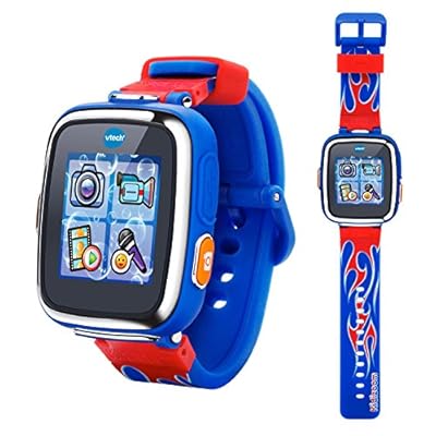 VTech Kidizoom Smartwatch DX - Special Edition - Red Flame with Bonus ...