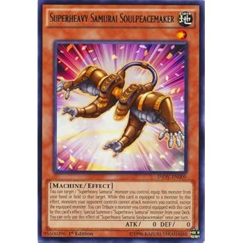 Amazon.com: Yu-Gi-Oh! - Superheavy Samurai Ninja Sarutobi (INOV-EN042) - Invasion: Vengeance ...