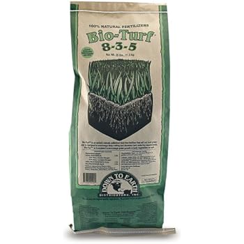 Amazon.com : Down To Earth 100% Natural Bio-Turf Granular 8-3-5 Lawn ...