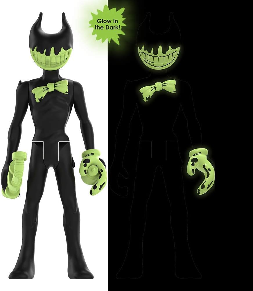 Bendy And The Dark Revival Bendy & The Dark Revival 5″ GITD Action ...