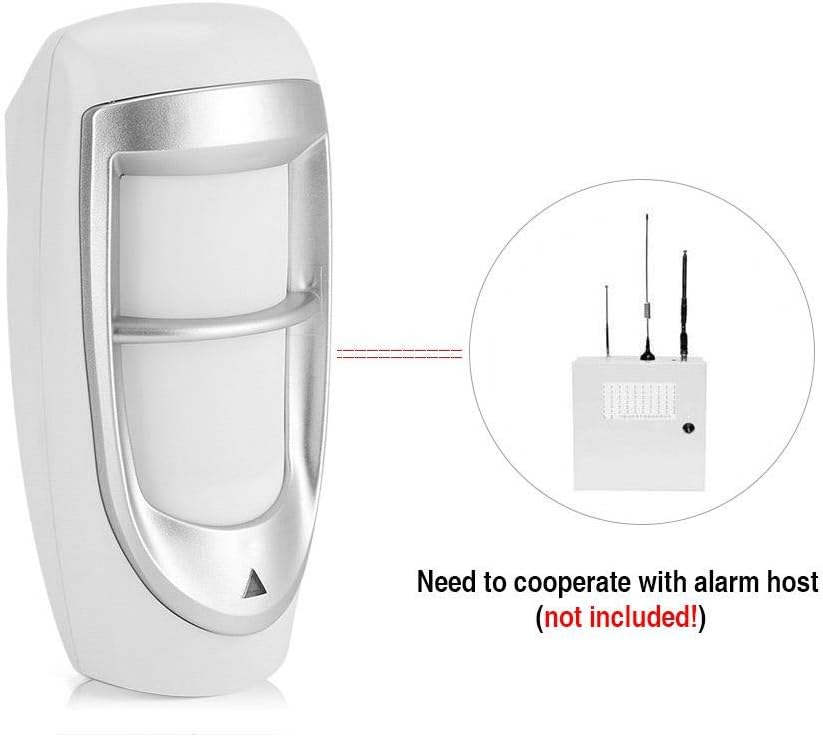 Atyhao Wired Motion Detector, Outdoor Waterproof Dual PIR Sensor Motion ...