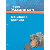 Amazon.com: Student Edition 2009 (Saxon Algebra 1): 9781602773011 ...