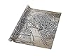 Amazon.com: Vintage Plan de Paris Gift Wrap Sheets - Paris France City ...
