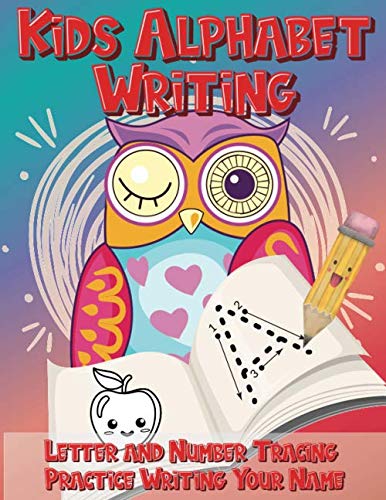 Amazon.com: Kids Alphabet Writing Letter and Number Tracing Practice ...