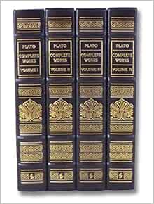 Amazon - PLATO COMPLETE WORKS (4-Volume Leatherbound Easton Press Set): Plato; John M. Cooper: Books