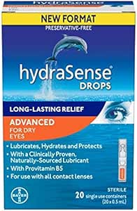 Hydrasense Hydrasense Advanced Eye Drops Single Use Vials, Preservative ...