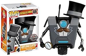 Amazon.com: Funko Pop! Games - Borderlands Gentleman Clap Trap ...
