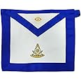 Amazon.com: Imason mens Past Master Masonic White Synthetic Leather ...