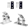 Amazon.com: TITA-DONG Solar Panel Mounting Brackets, Adjustable 15-30 ...