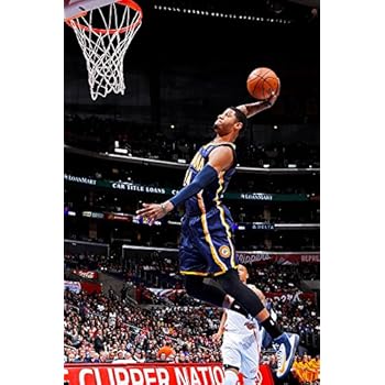 Amazon.com: FantasticDecoration Paul George Slam Dunk Indiana Pacers ...