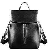 Amazon.com: YALUXE Women's Large Capacity Crazy Horse Leather Work Tote ...