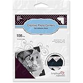 Amazon.com: 264 PCS Vintage Black Self-Adhesive Acid Free Paper Photo ...