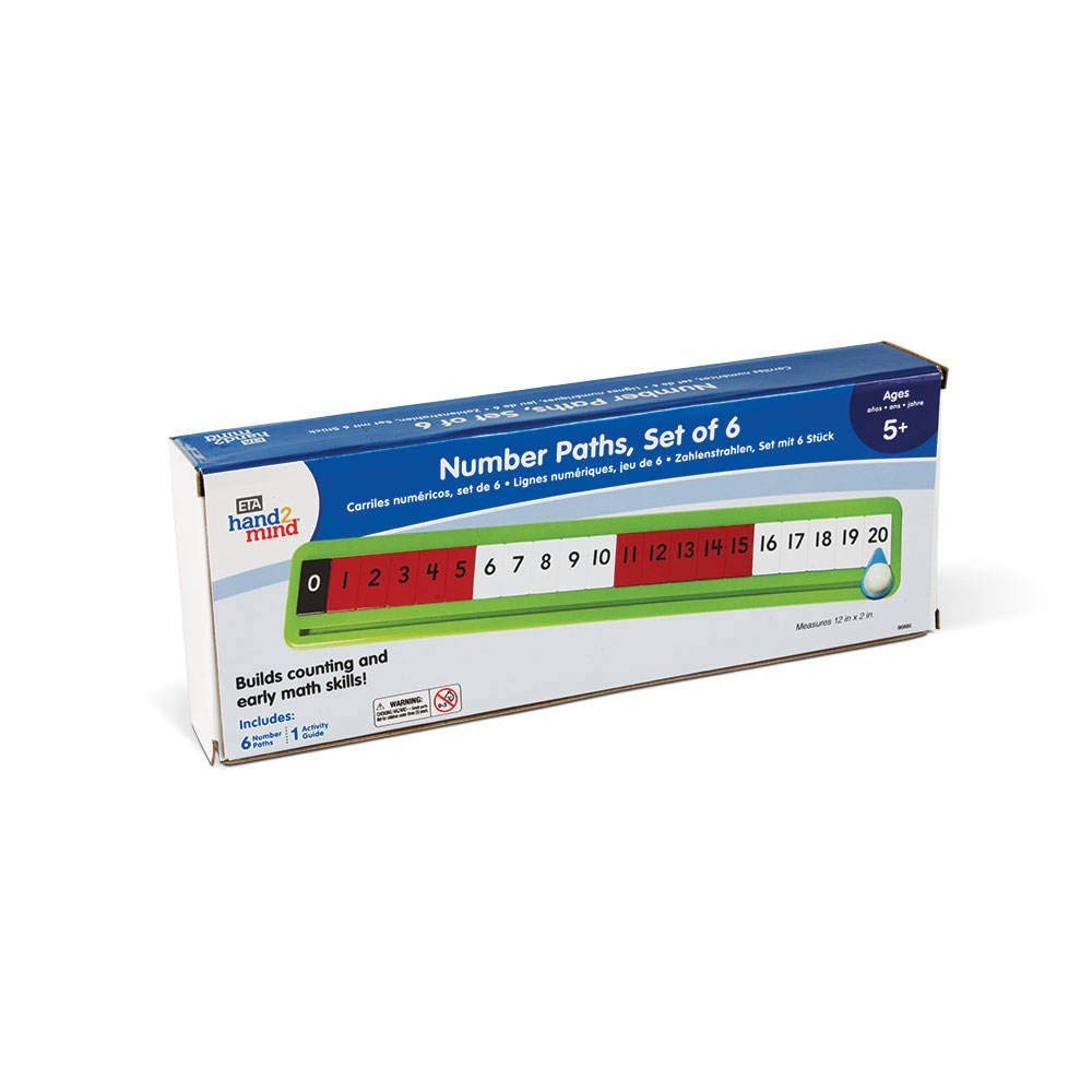 Mua hand2mind Number Paths, Rekenrek Color-Coded Number Line, Teacher ...