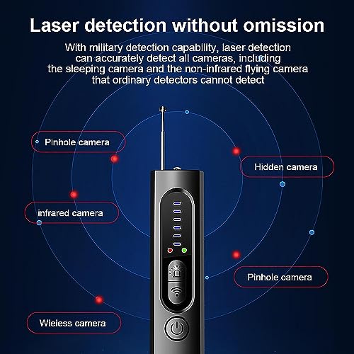 Raviad Hidden Camera Detector Listening Device Detector Gps Tracker Detector Anti Spy