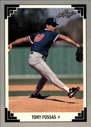 Amazon.com: 1991 Leaf Baseball Card #276 Tony Fossas: Collectibles ...
