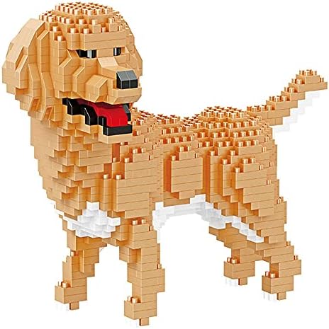 ISeeSee Mini Dog Building Blocks Pet Building Toy Bricks Micro Mini ...