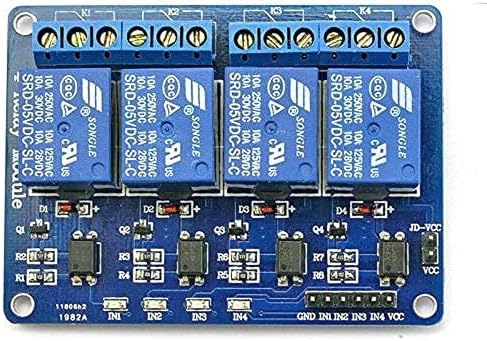 Pcchips Raspberry 5v 4 Channel Relay Module with Optocoupler price in ...