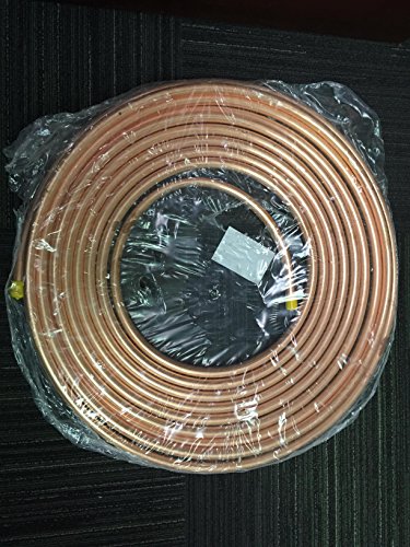 7/8 in " OD x 50 ft Copper Soft Roll / Tubing / Tube / Pipe Refrigeration ACR Type: Amazon.com ...