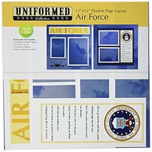 Amazon.com: UNIFORMED U.S. Air Force 2 Page Layout Kit