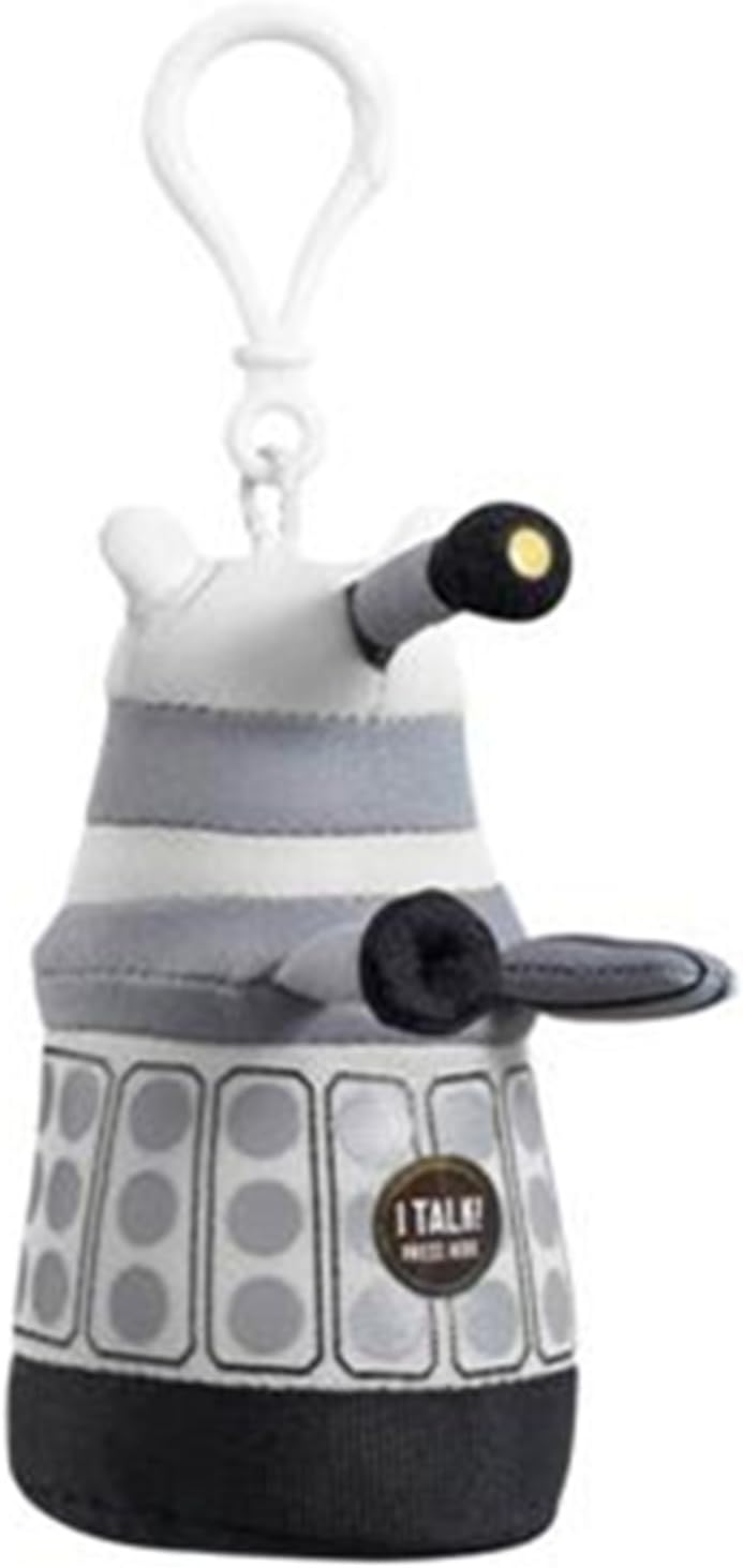 Funko 00585J DOCTOR WHO Mini Dalek Talking Plush (White) - BigaMart