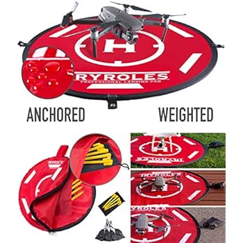 Amazon.com: EUDAX FPV Black Sponge Mat Landing Skid Pad Gear Anti ...