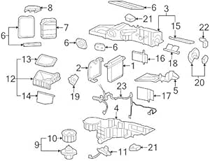 Amazon.com: General Motors 22803996, HVAC Blower Motor: Automotive
