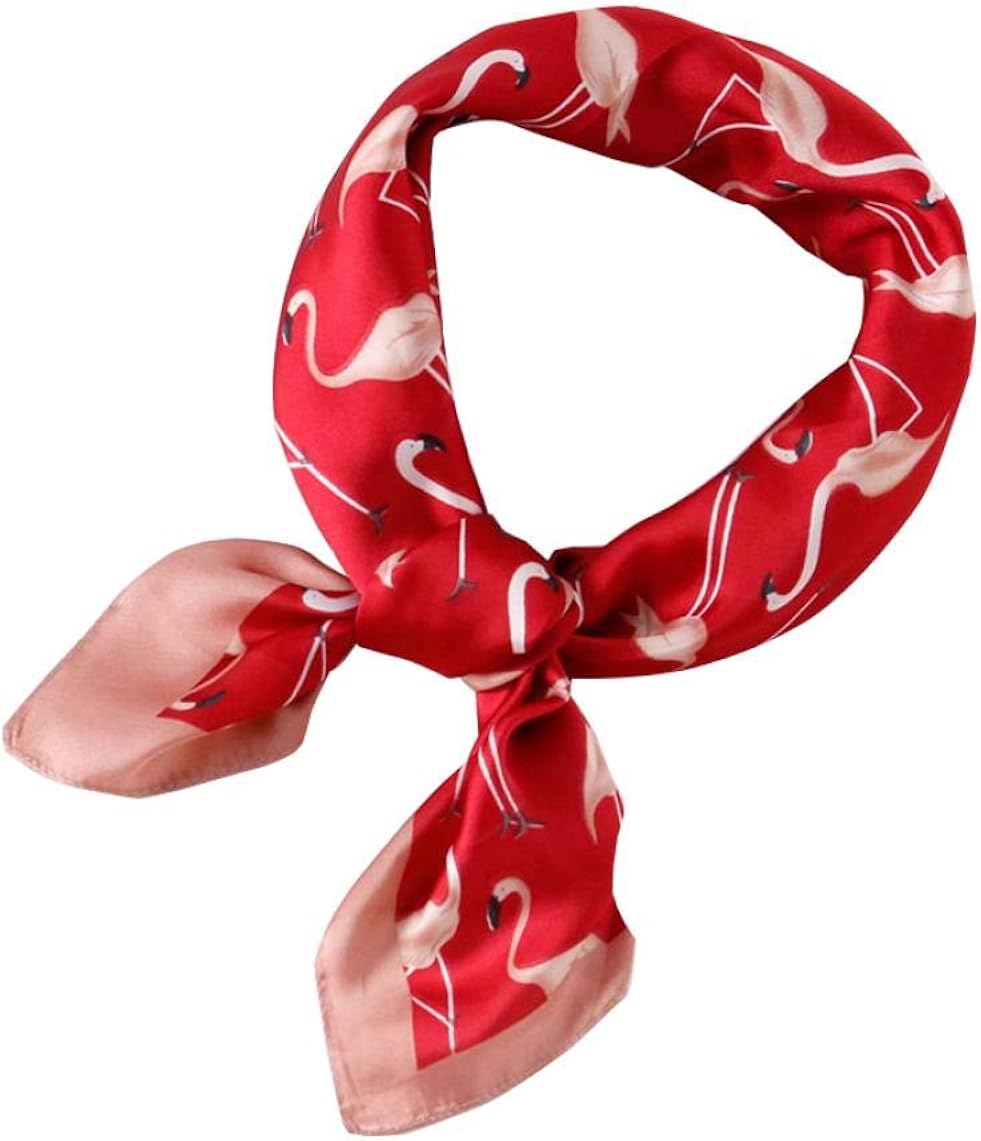 Aisoway Damenmode Weichen Großen Ring Schal Seide Wie Haar Schals Satin ...