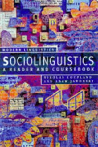 Librarika: Sociolinguistics: A Reader and Coursebook (Palgrave Modern ...