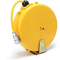 Mini Air Hose Reel With 1/4in. x 26ft. - - Amazon.com