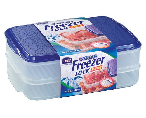 Buy Lock&Lock Plastic Hfl8520S Freezer Lock Container, 3.4 Liters ...