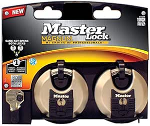 Amazon.com: Master Lock Padlock Magnum 2-3/4" Uses M1 Key Blank 2 ...