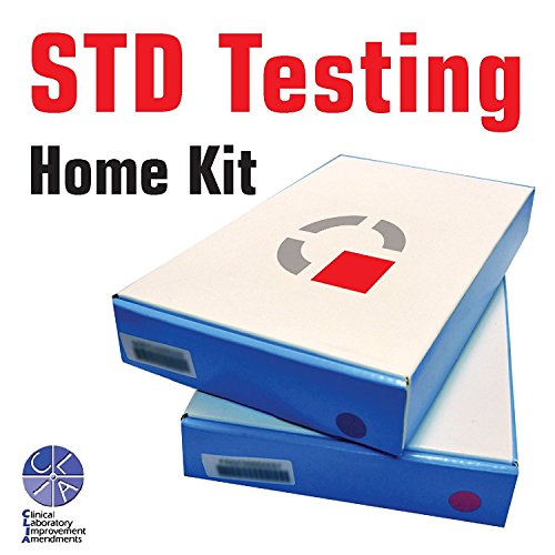 STD Self Testing Home Kit Easy 4 Steps Private Test Kit All 7 Types 