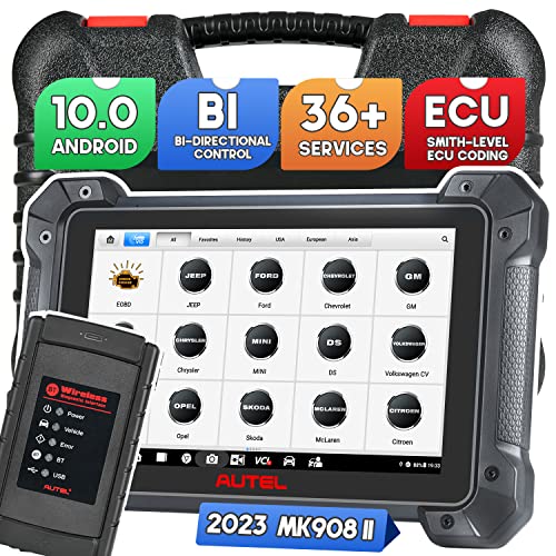 Autel MaxiCOM MK908 II: 2023 Android 10, 4G+128G New Ver. of MK908 ...