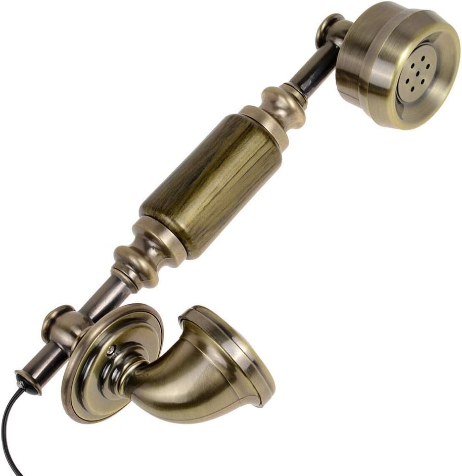 CubePlug™ Bronze Retro Vintage Antique Telephone Push Button Phone Room ...