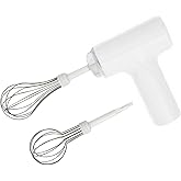 Amazon.com: Cordless Hand Mixer, Foldable Design Handheld Electric ...